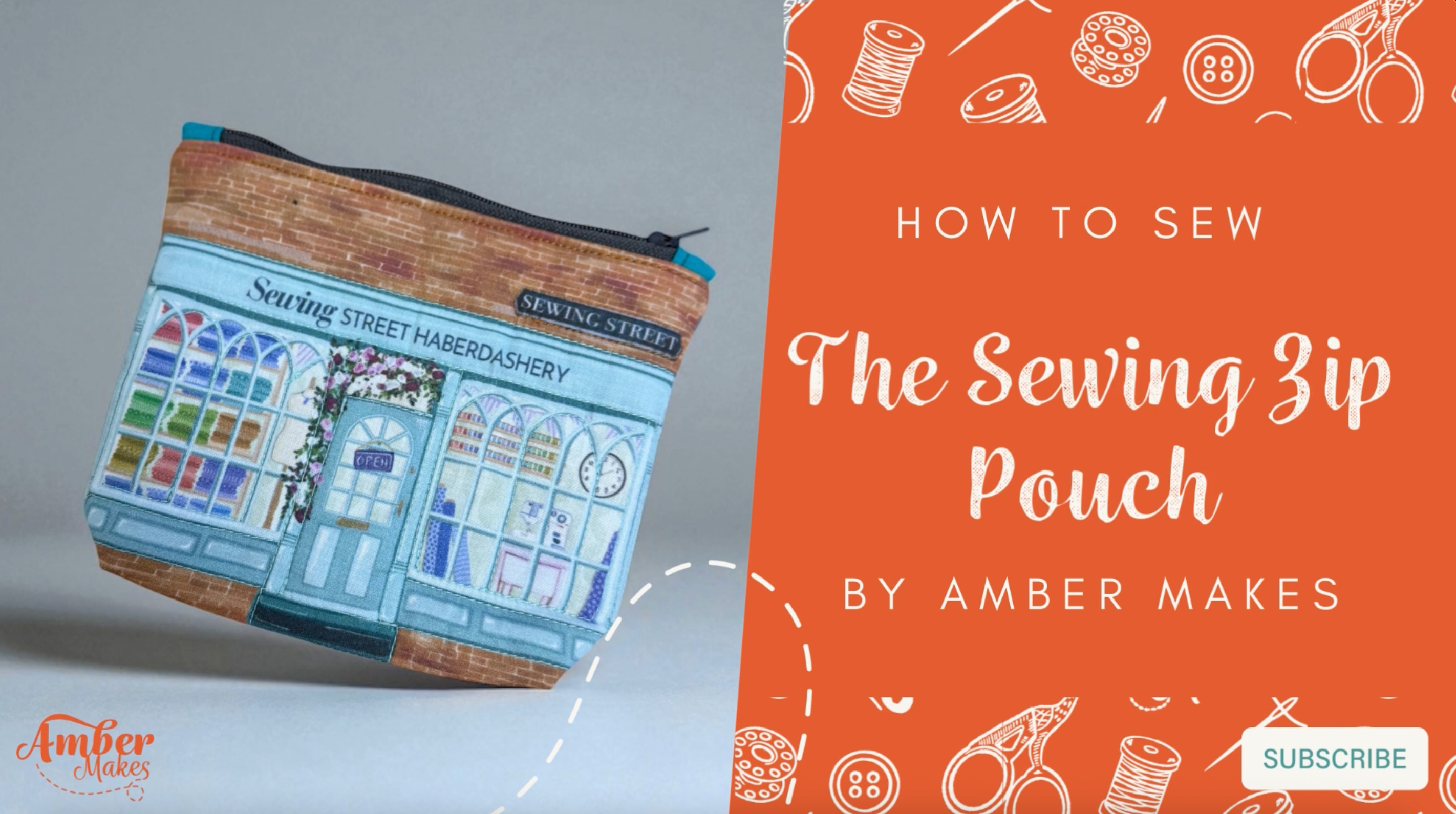 Amber Makes Sewing Tutorial - How to Sew The Sewing Pouch
