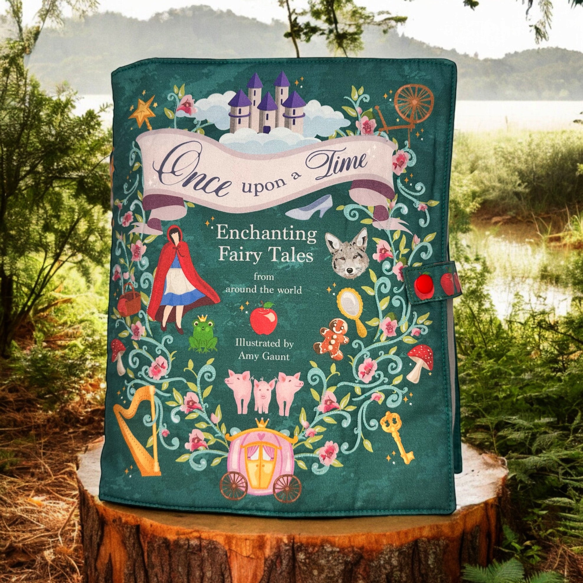 Book Cushion- Enchanting Fairy Tales Sewing Kit – Amber Makes