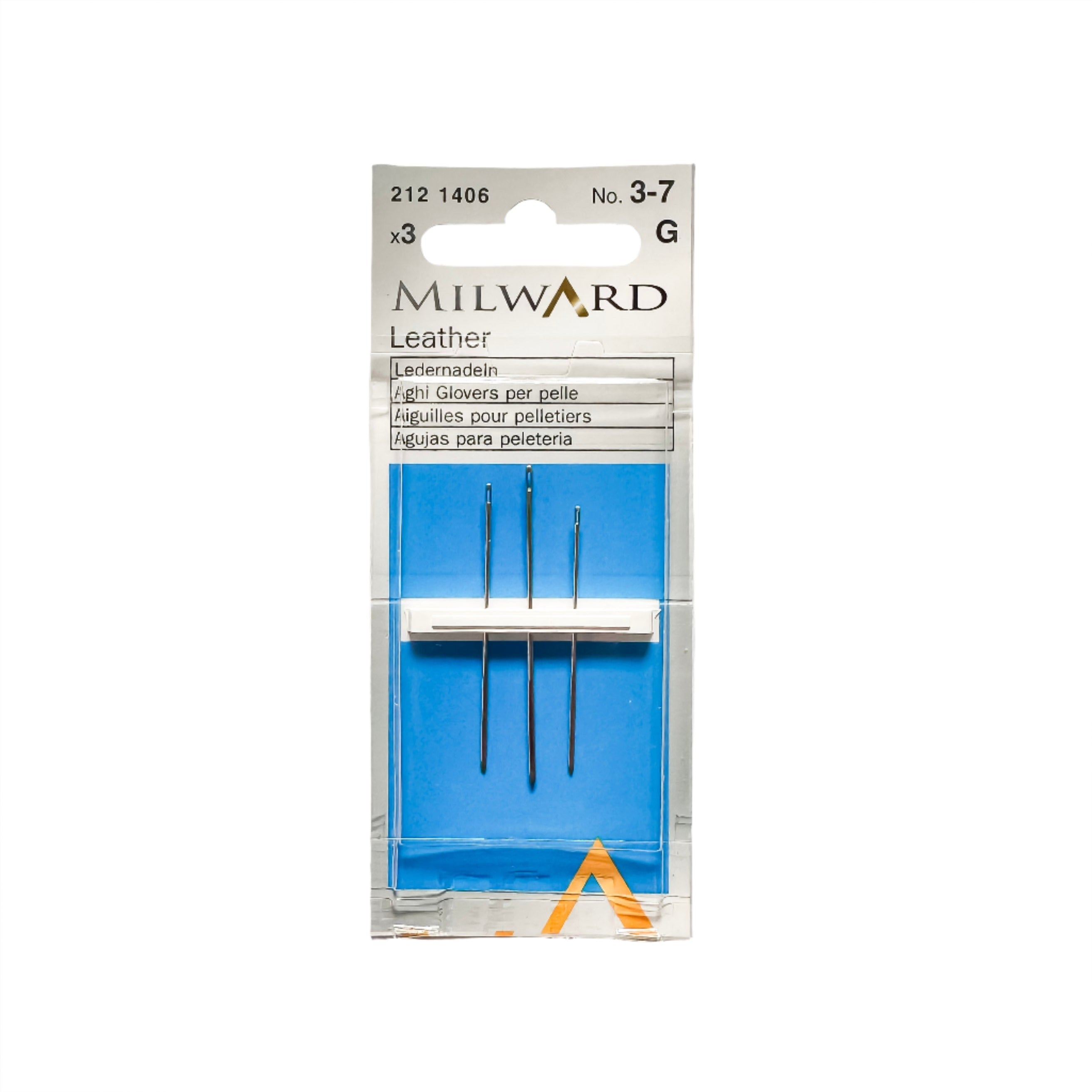 Milward Leather Needles – Amber Makes