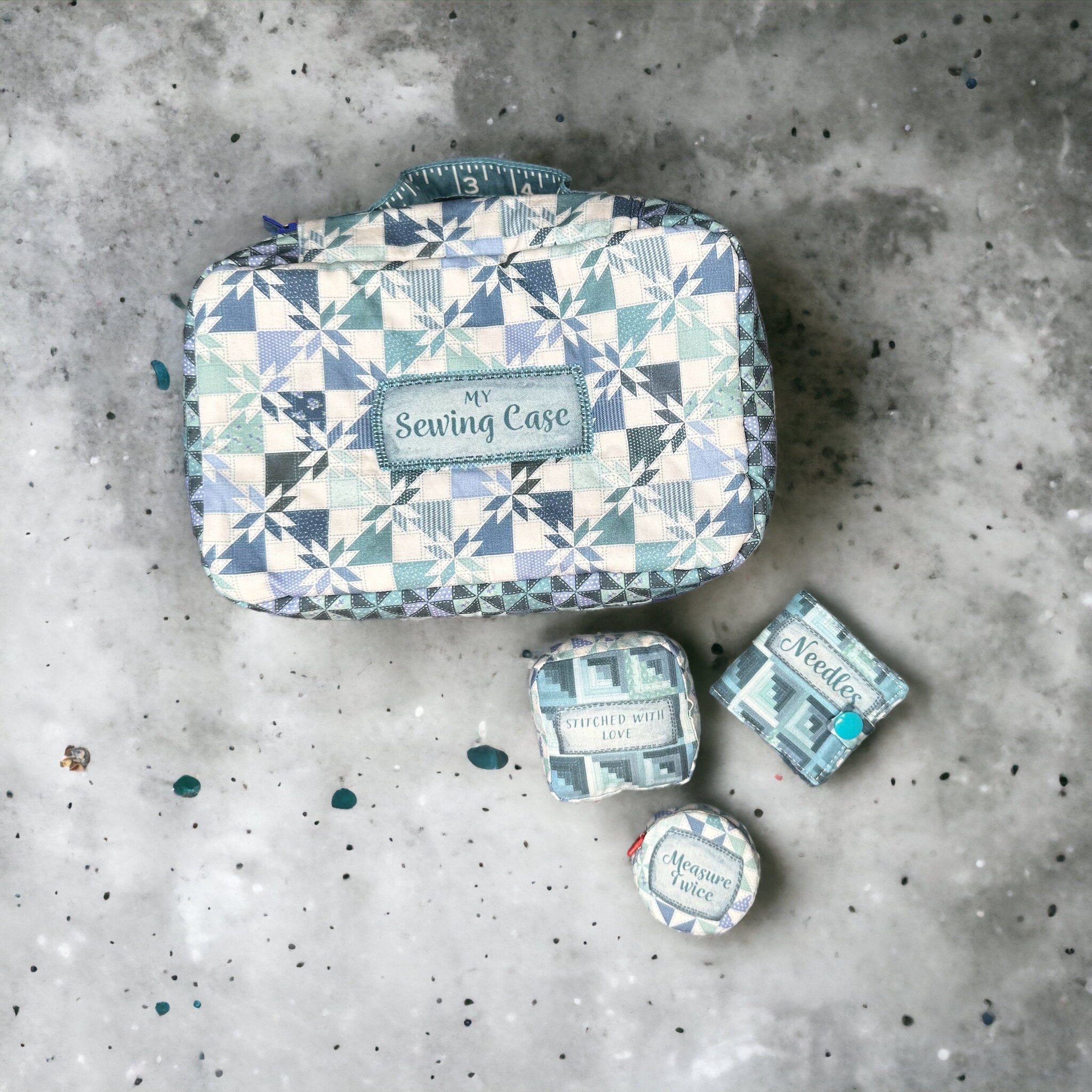 The Sewing Case – Patchwork Sewing Kit – Amber Makes