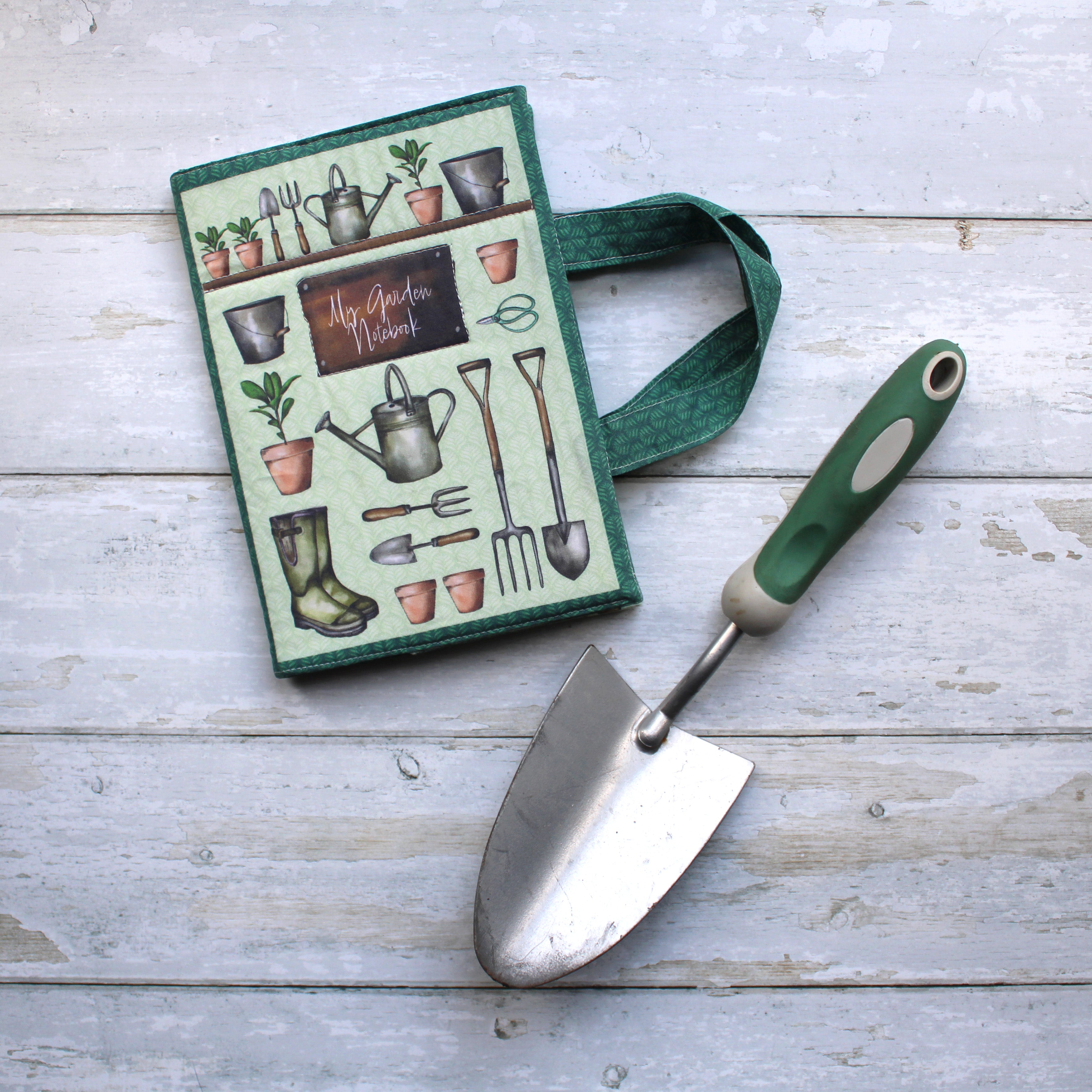 The Book Cover – Gardening Notes Sewing Kit – Amber Makes